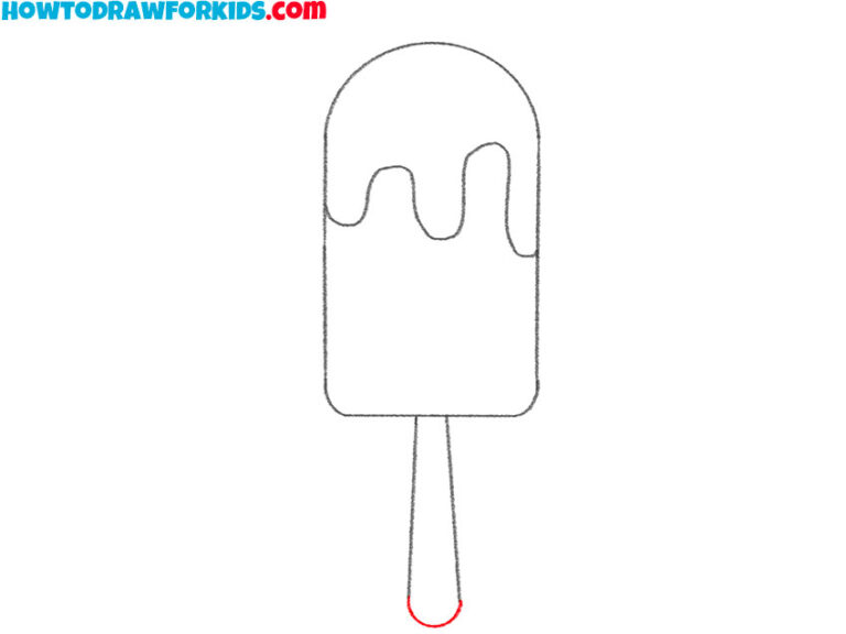 How to Draw a Popsicle - Easy Drawing Tutorial For Kids