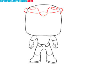 How to Draw Power Ranger - Easy Drawing Tutorial For Kids