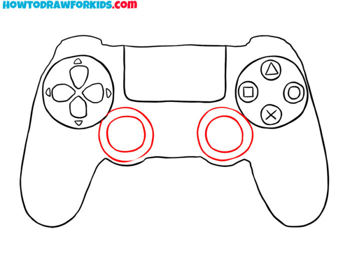 How to Draw a Ps4 Controller - Easy Drawing Tutorial For Kids