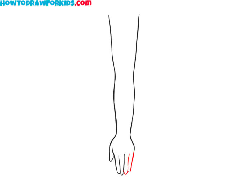 How to Draw an Anime Arm - Easy Drawing Tutorial For Kids