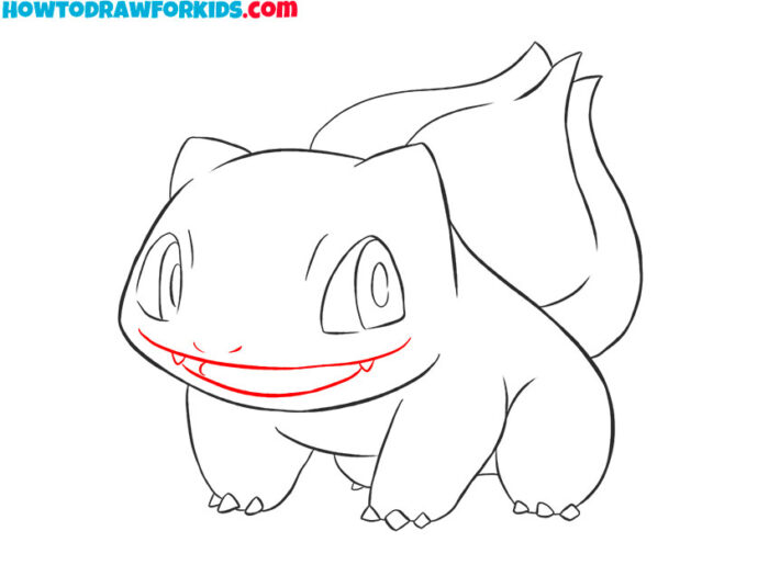 How to Draw Bulbasaur - Easy Drawing Tutorial For Kids