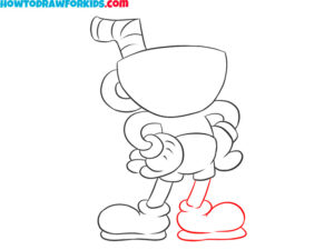 How to Draw Cuphead - Easy Drawing Tutorial For Kids