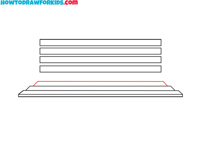 How to Draw a Bench - Easy Drawing Tutorial For Kids