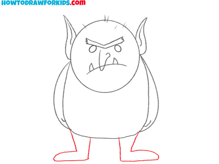 How to Draw a Troll - Easy Drawing Tutorial For Kids