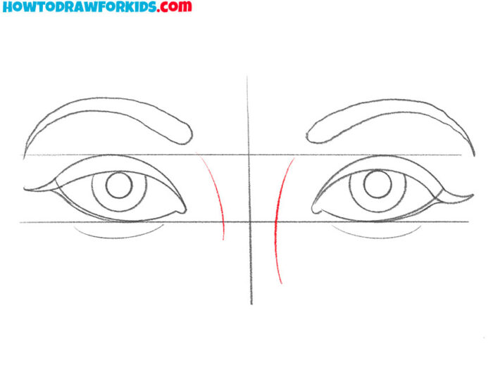How to Draw Female Eyes - Easy Drawing Tutorial For Kids