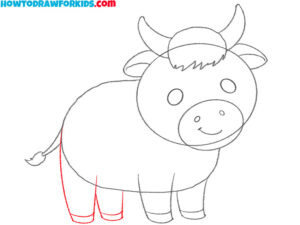 How to Draw an Ox - Easy Drawing Tutorial For Kids