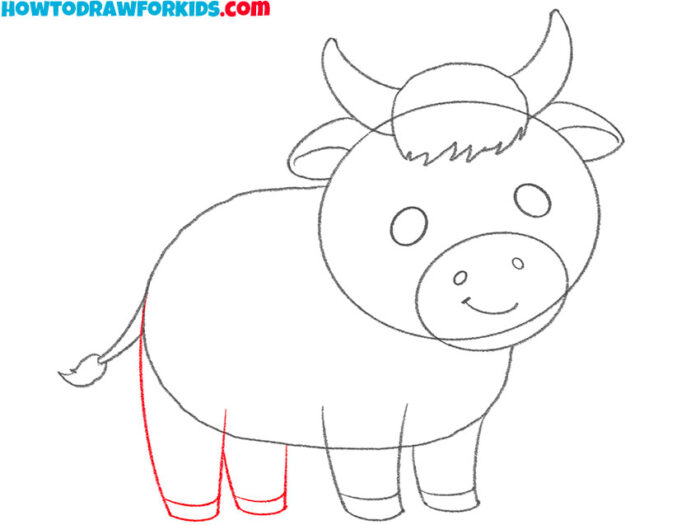 How to Draw an Ox - Easy Drawing Tutorial For Kids