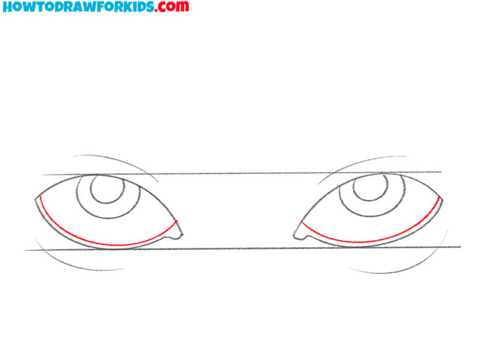 How to Draw Eyes Looking Up - Easy Drawing Tutorial For Kids