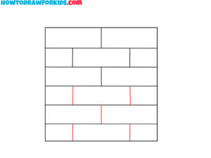 How to Draw Bricks - Easy Drawing Tutorial For Kids