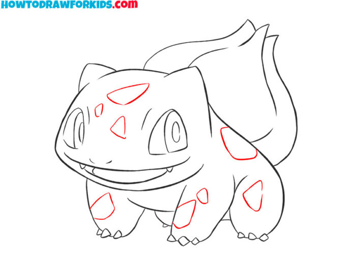 How to Draw Bulbasaur - Easy Drawing Tutorial For Kids