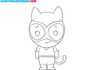 How to Draw Catwoman - Easy Drawing Tutorial For Kids