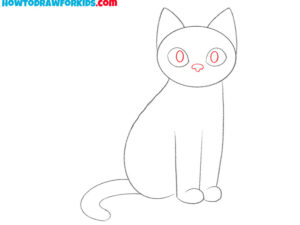 How to Draw a Halloween Cat - Easy Drawing Tutorial For Kids