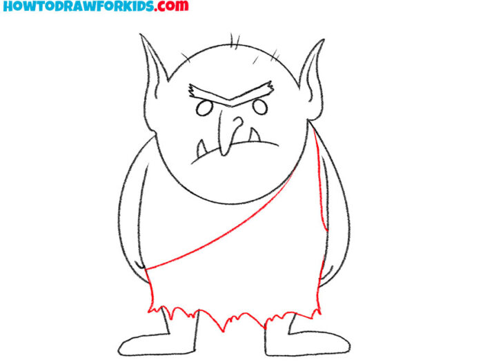 How to Draw a Troll - Easy Drawing Tutorial For Kids