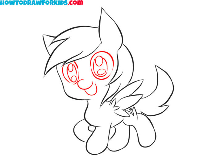 How to Draw Rainbow Dash - Easy Drawing Tutorial For Kids