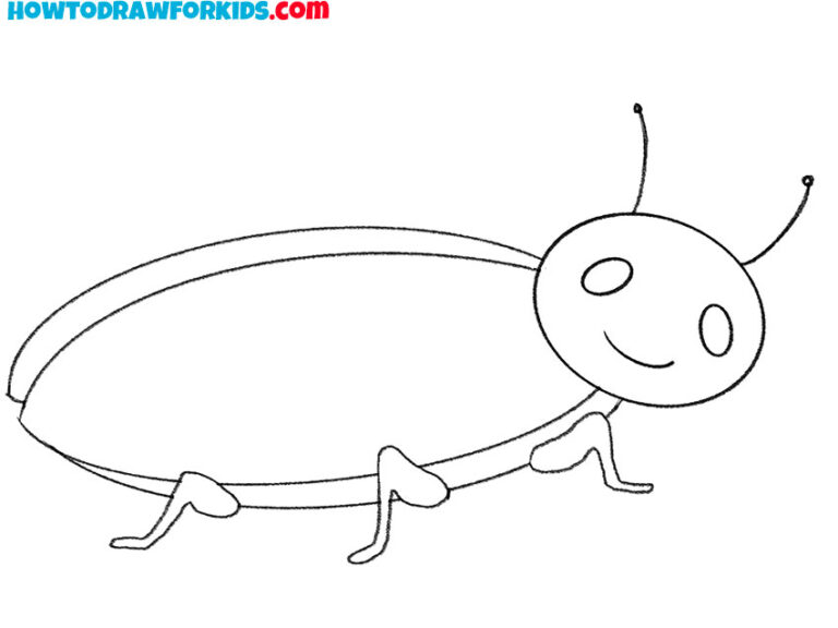 How to Draw an Insect - Easy Drawing Tutorial For Kids