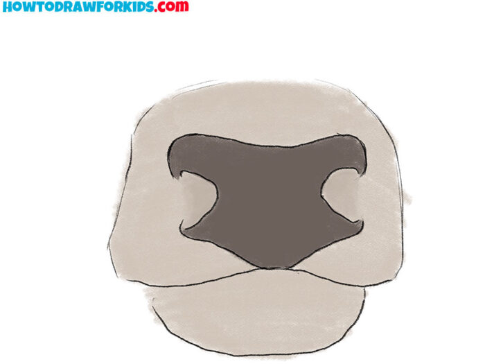 How to Draw a Deer Nose - Easy Drawing Tutorial For Kids