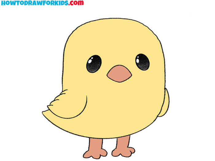 How to Draw a Chick - Easy Drawing Tutorial For Kids