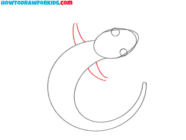 How to Draw a Lizard - Easy Drawing Tutorial For Kids