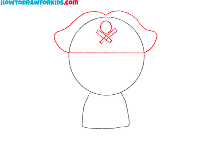 How to Draw a Pirate - Easy Drawing Tutorial For Kids