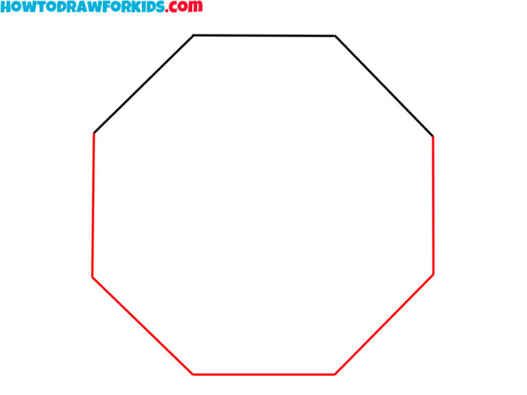 How to Draw a Stop Sign - Easy Drawing Tutorial For Kids