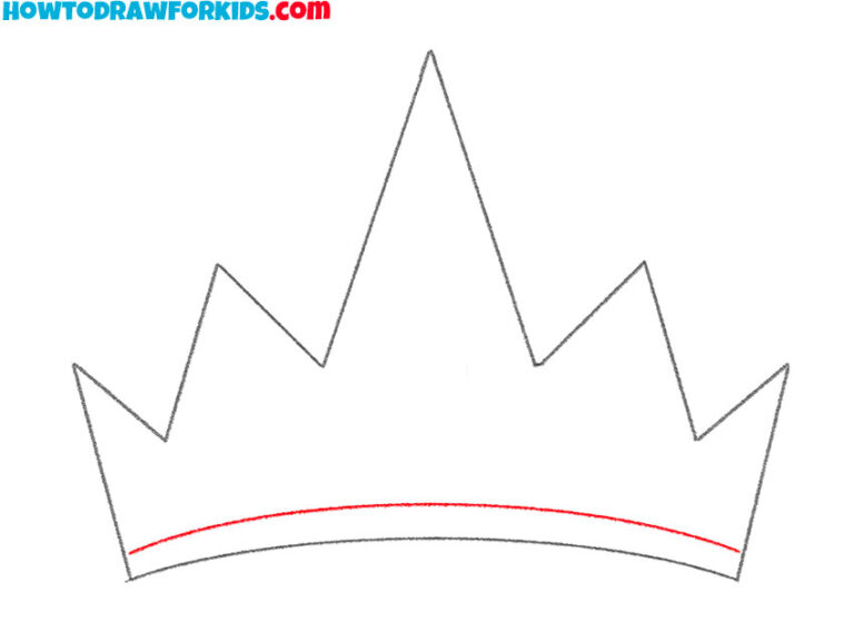 How to Draw a Tiara - Easy Drawing Tutorial For Kids