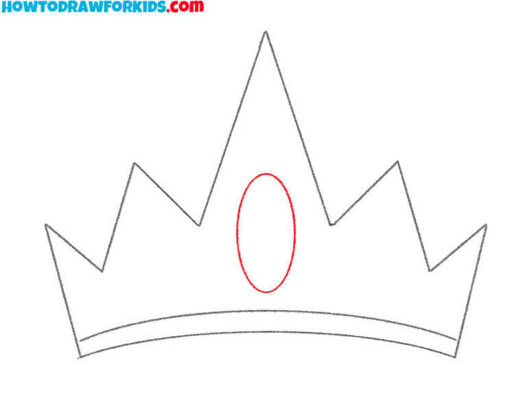 How to Draw a Tiara - Easy Drawing Tutorial For Kids