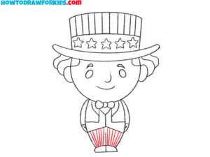 How to Draw Uncle Sam - Easy Drawing Tutorial For Kids