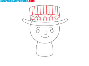 How to Draw Uncle Sam - Easy Drawing Tutorial For Kids