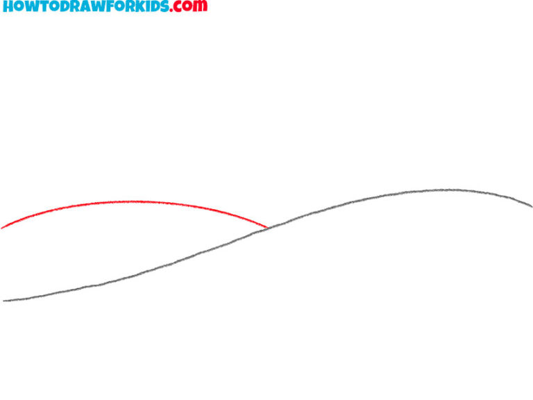 How to Draw Hills - Easy Drawing Tutorial For Kids