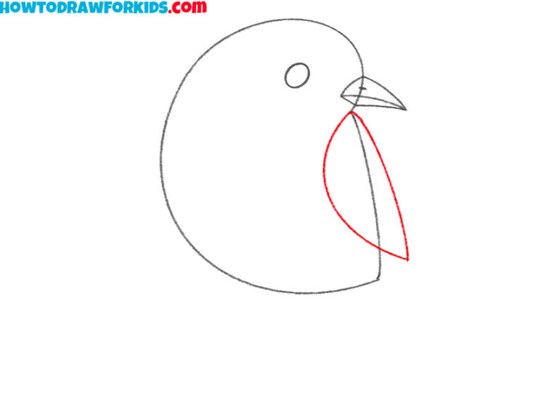 How to Draw a Bluebird - Easy Drawing Tutorial For Kids