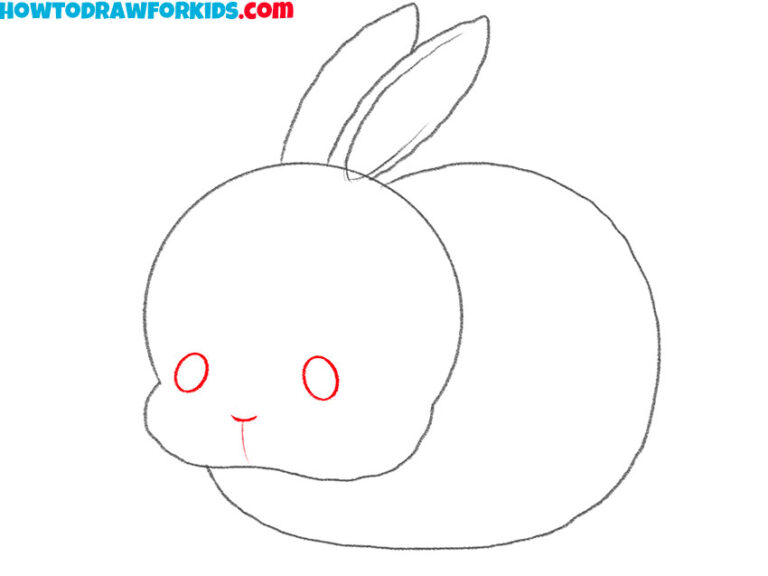 How to Draw a Baby Bunny - Easy Drawing Tutorial For Kids