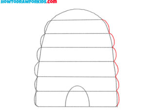 How to Draw a Beehive - Easy Drawing Tutorial For Kids