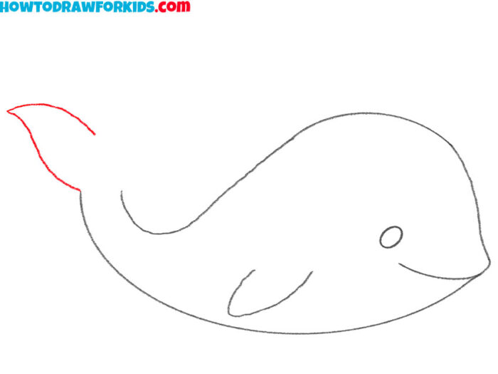 How to Draw a Blue Whale - Easy Drawing Tutorial For Kids
