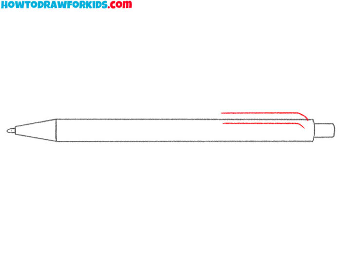 How to Draw a Pen - Easy Drawing Tutorial For Kids