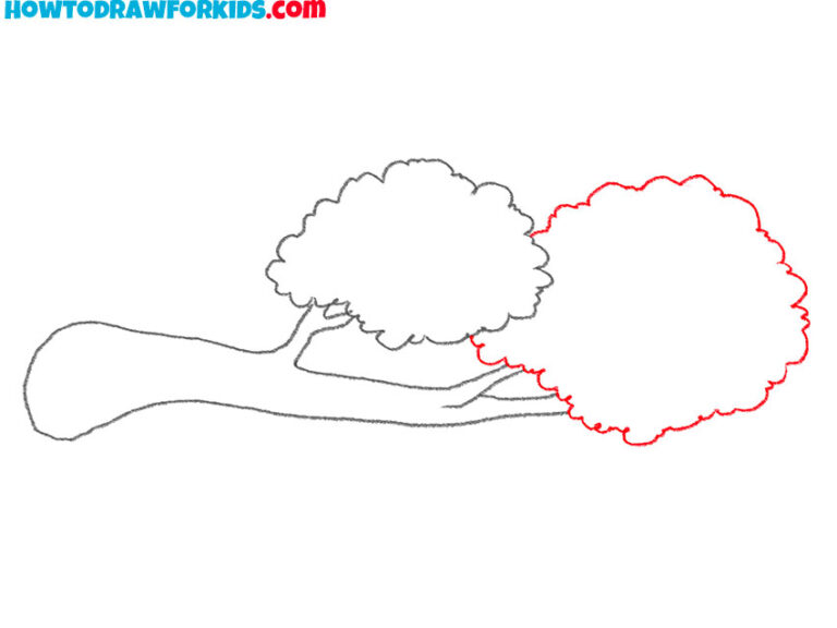 How to Draw a Tree Branch - Easy Drawing Tutorial For Kids