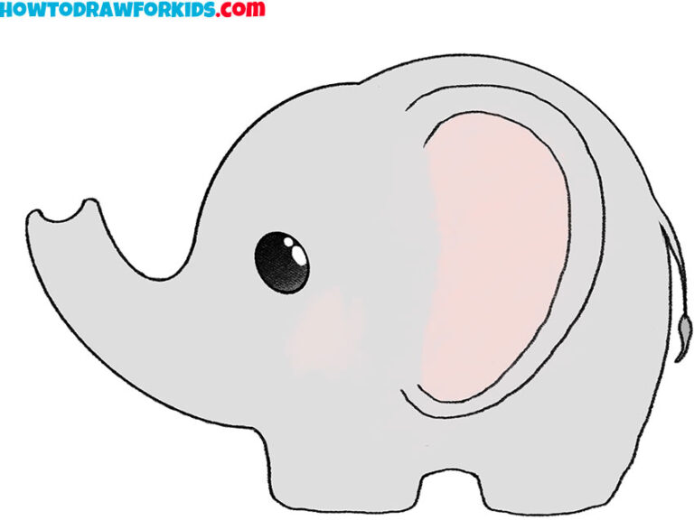 How to Draw a Baby Animal - Easy Drawing Tutorial For Kids