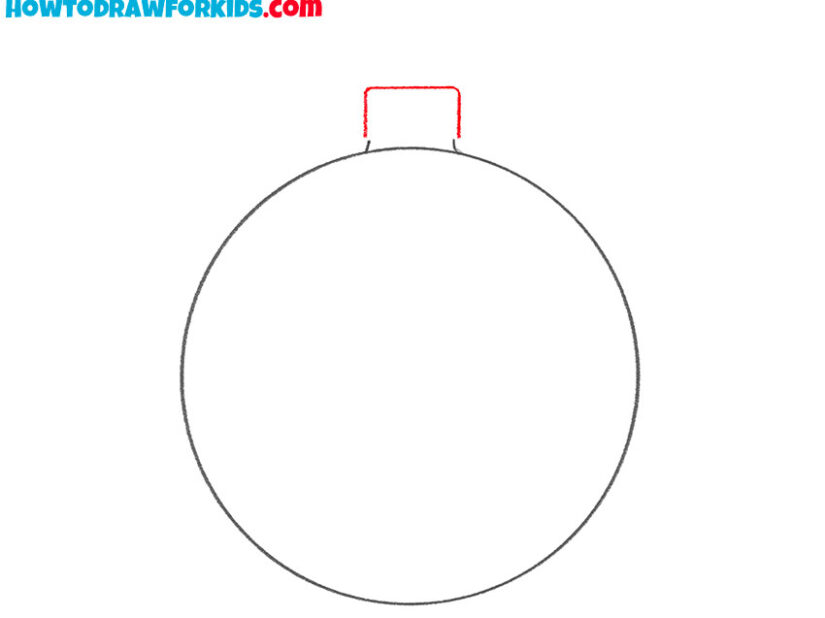 How to Draw a Christmas Ornament - Easy Drawing Tutorial