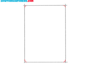 How to Draw a Tablet - Easy Drawing Tutorial For Kids