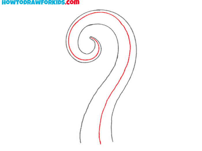 How to Draw a Tentacle - Easy Drawing Tutorial For Kids