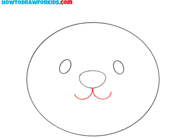 How to Draw a Bear Face - Easy Drawing Tutorial For Kids