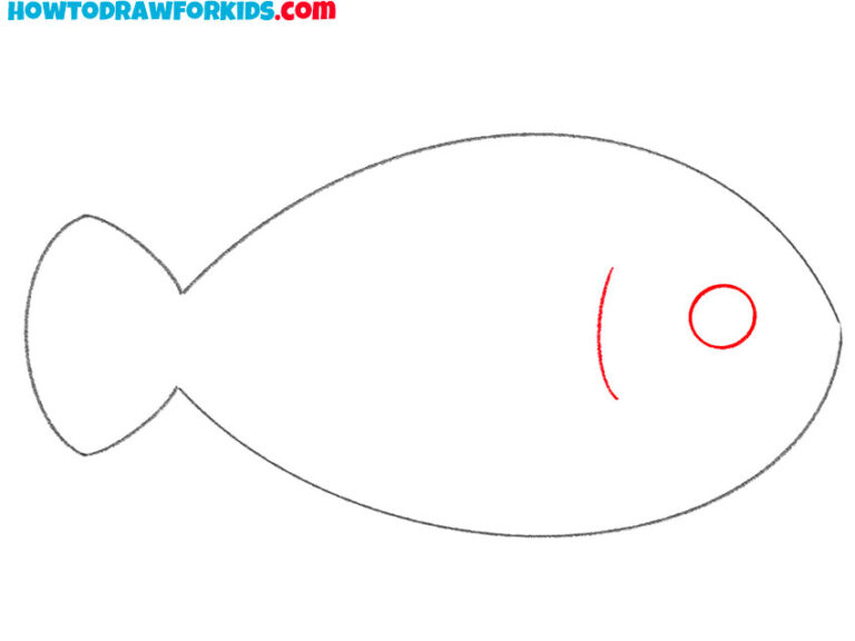 How to Draw a Clownfish - Easy Drawing Tutorial For Kids