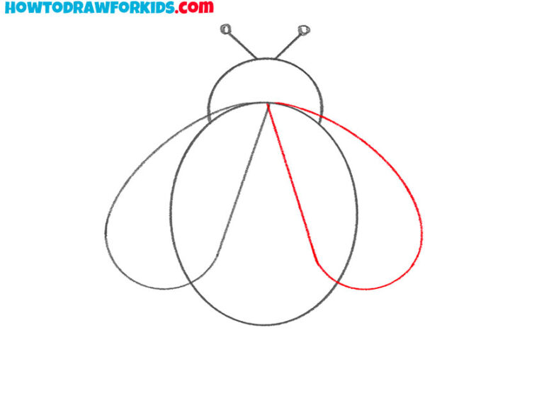 How to Draw a Firefly - Easy Drawing Tutorial For Kids