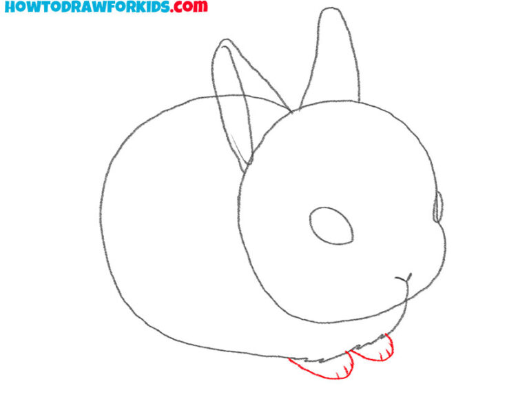 How to Draw a Rabbit - Easy Drawing Tutorial For Kids