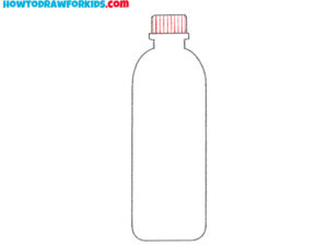 How to Draw a Bottle - Easy Drawing Tutorial For Kids