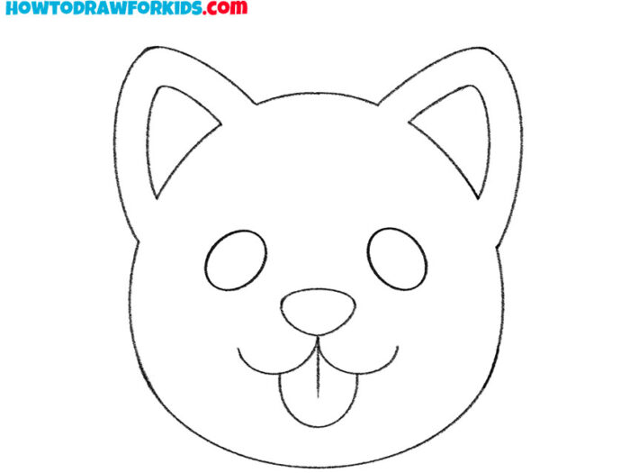 How to Draw a Puppy Face - Easy Drawing Tutorial For Kids