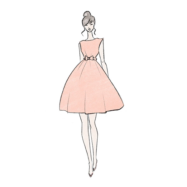 How To Draw A Fashion Sketch Easy Drawing Tutorial For Kids Art kk