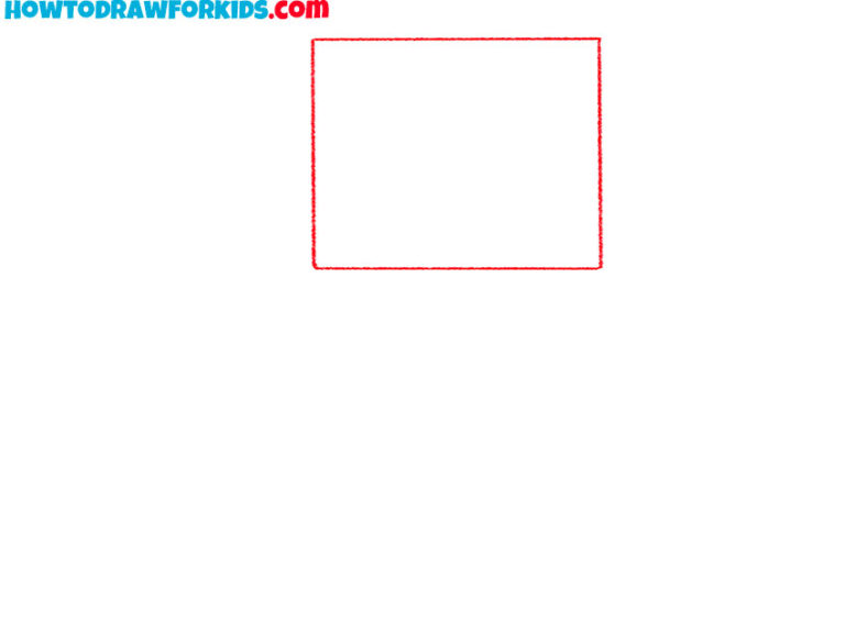 How to Draw a Desk - Easy Drawing Tutorial For Kids