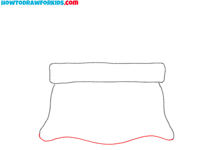 How to Draw a Santa Bag - Easy Drawing Tutorial For Kids