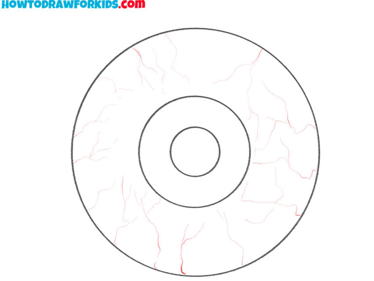 How to Draw an Eyeball - Easy Drawing Tutorial For Kids