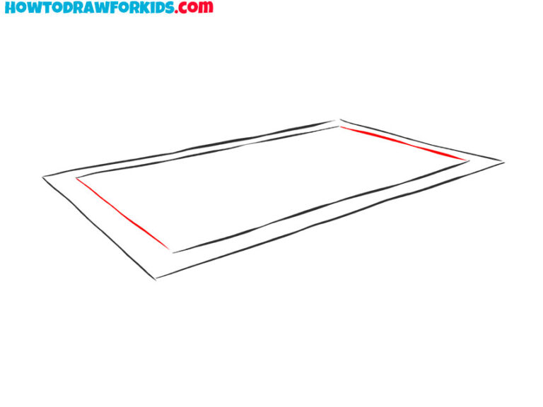 How to Draw a Pool - Easy Drawing Tutorial For Kids